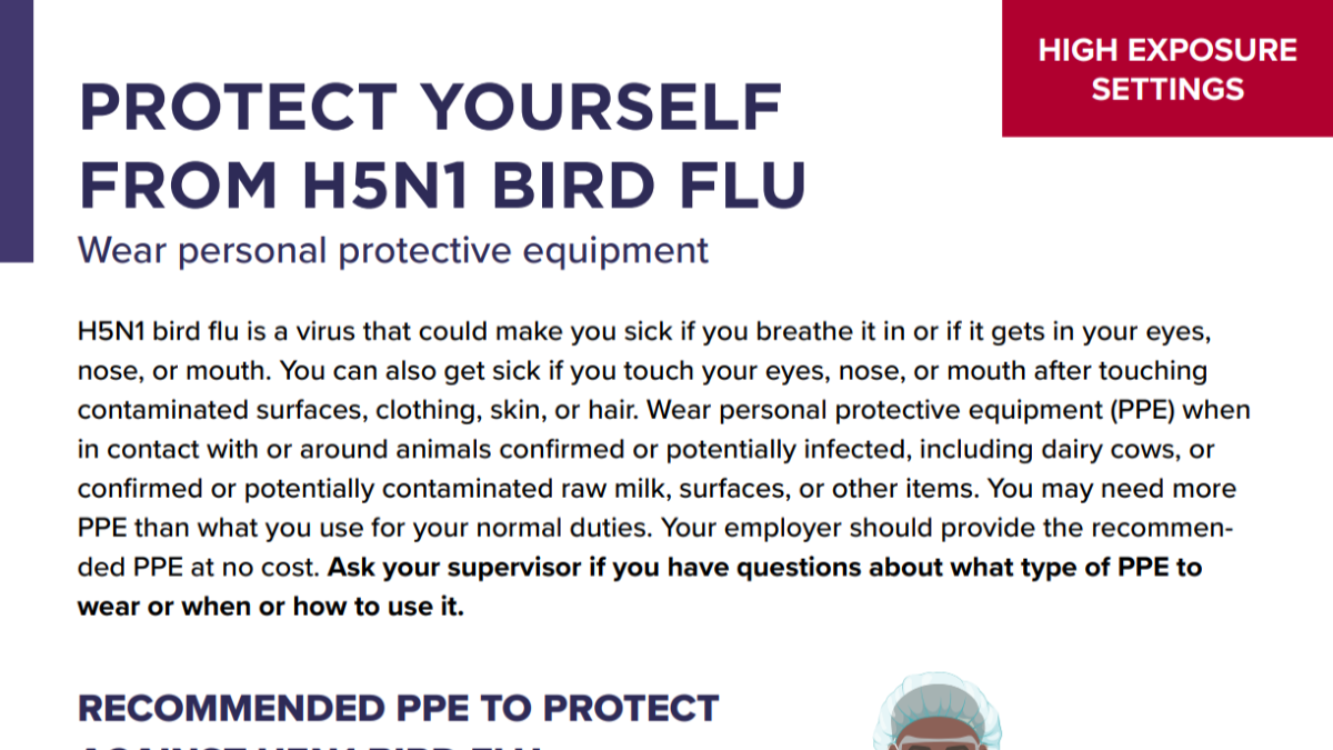 Avian Influenza Social Media Toolkit | Bird Flu | CDC