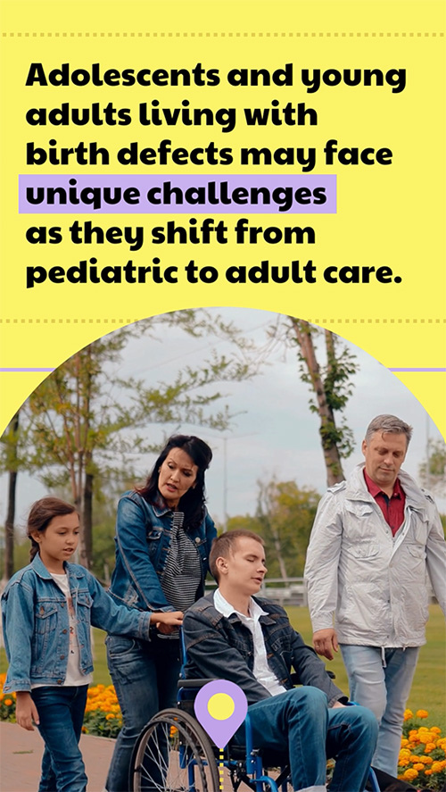 Moving from Pediatric to Adult Care | Birth Defects | CDC