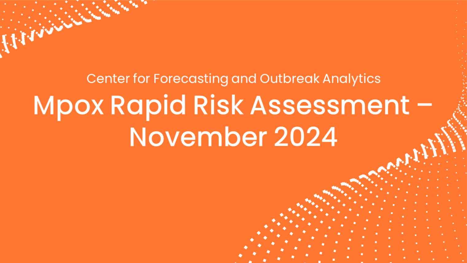 Risk to United States from clade I monkeypox outbreak in Central and ...