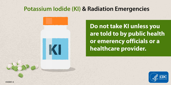 Potassium Iodide (KI) and Radiation Emergencies