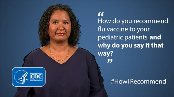 Video: Imelda Reyes, DNP, Describes How She Recommends Flu Vaccine to Pediatric Patients | Flu ...