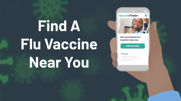 Video: Use VaccineFinder to Find a Flu Vaccination Locations Near You! | Flu Resource Center | CDC