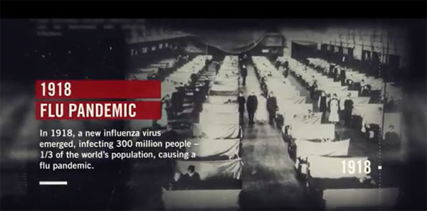 Video: 1918 Flu Pandemic | Flu Resource Center | CDC
