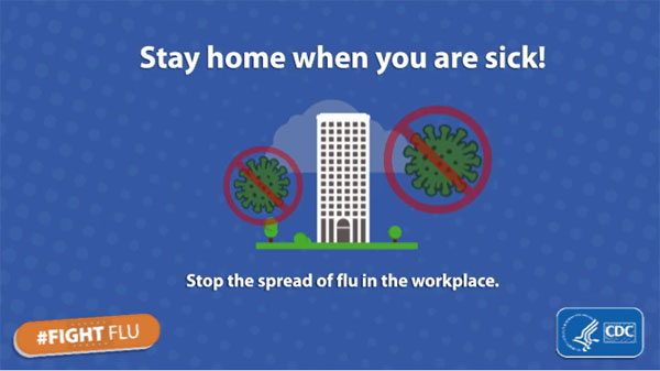 Video: Feeling Sick? Stay home from work to prevent the spread of flu ...