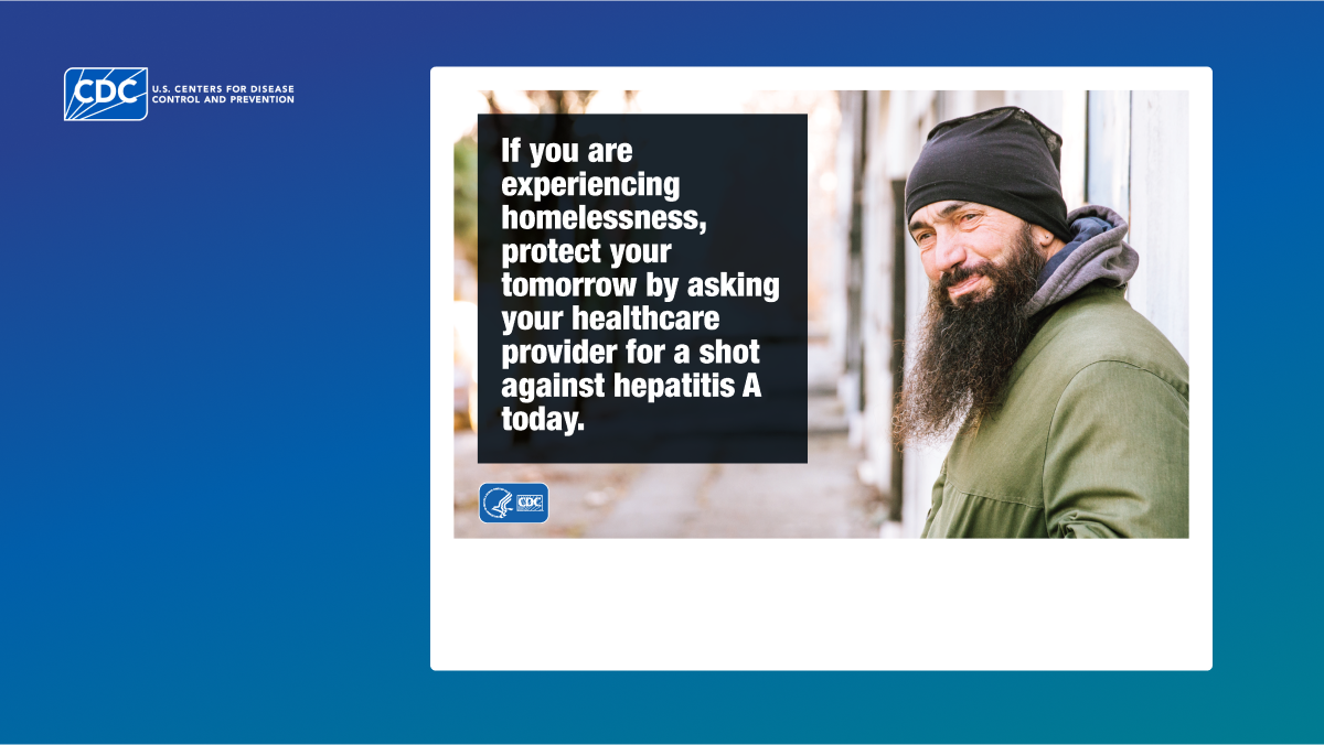 "If You're Experiencing Homelessness" Poster | Hepatitis A | CDC