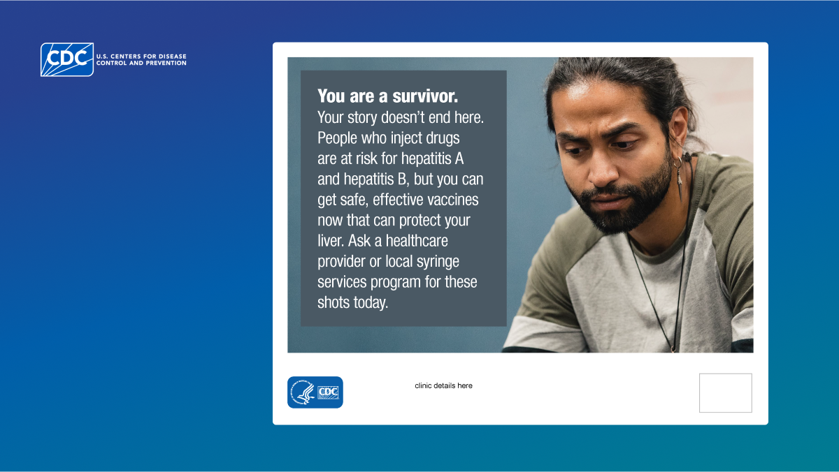 Restored CDC | "Your Story Doesn't End Here" Poster | Viral Hepatitis | CDC