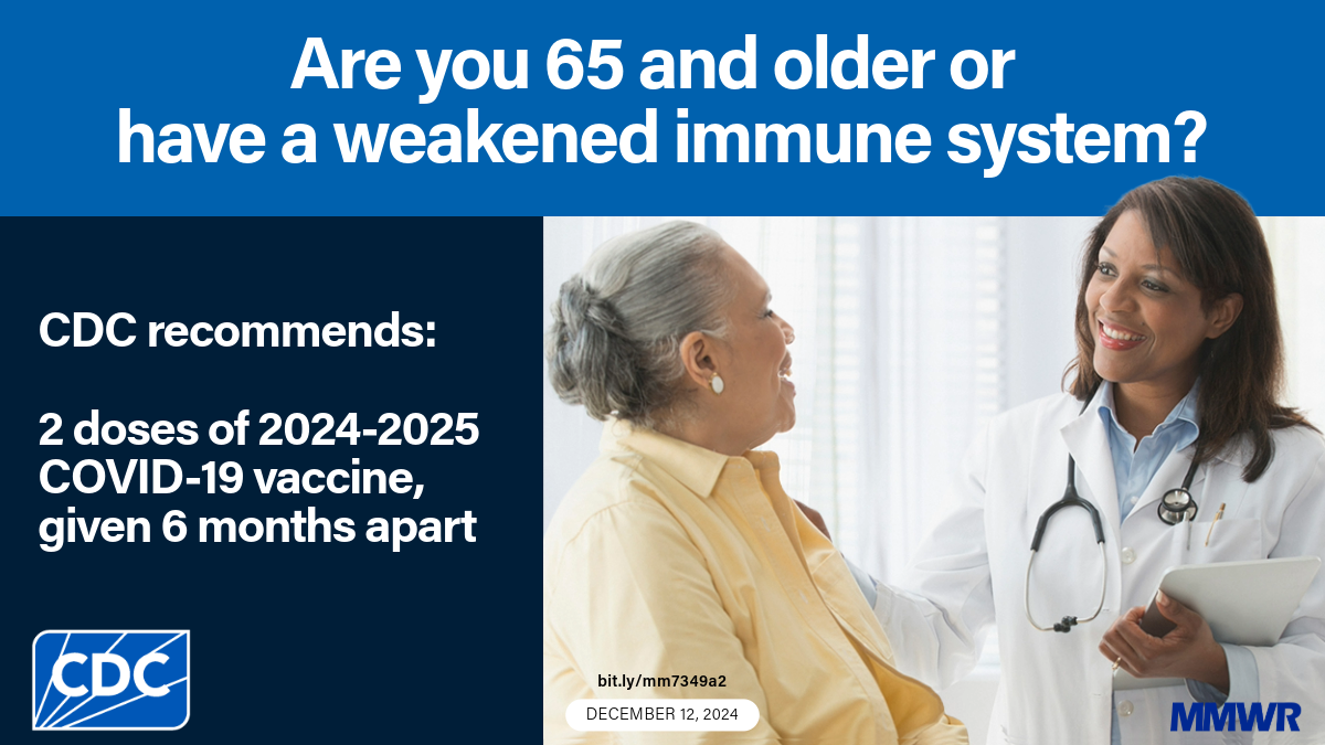 Use of Additional Doses of 2024–2025 COVID-19 Vaccine for Adults Aged ≥ ...