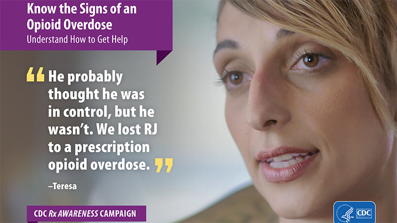 Rx Awareness: Teresa Postcard | Overdose Resource Exchange (ORE) | CDC