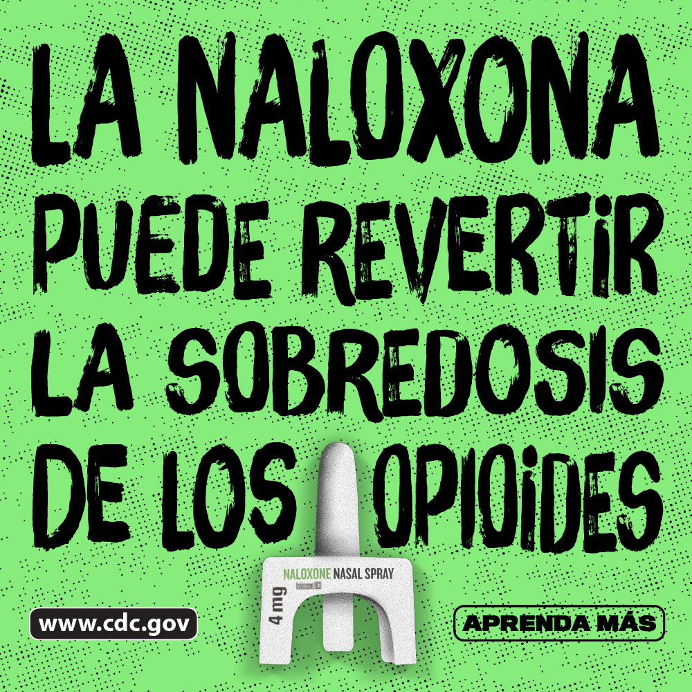 La naloxona puede revertir la sobredosis de los opioides | Overdose Resource Exchange (ORE) | CDC